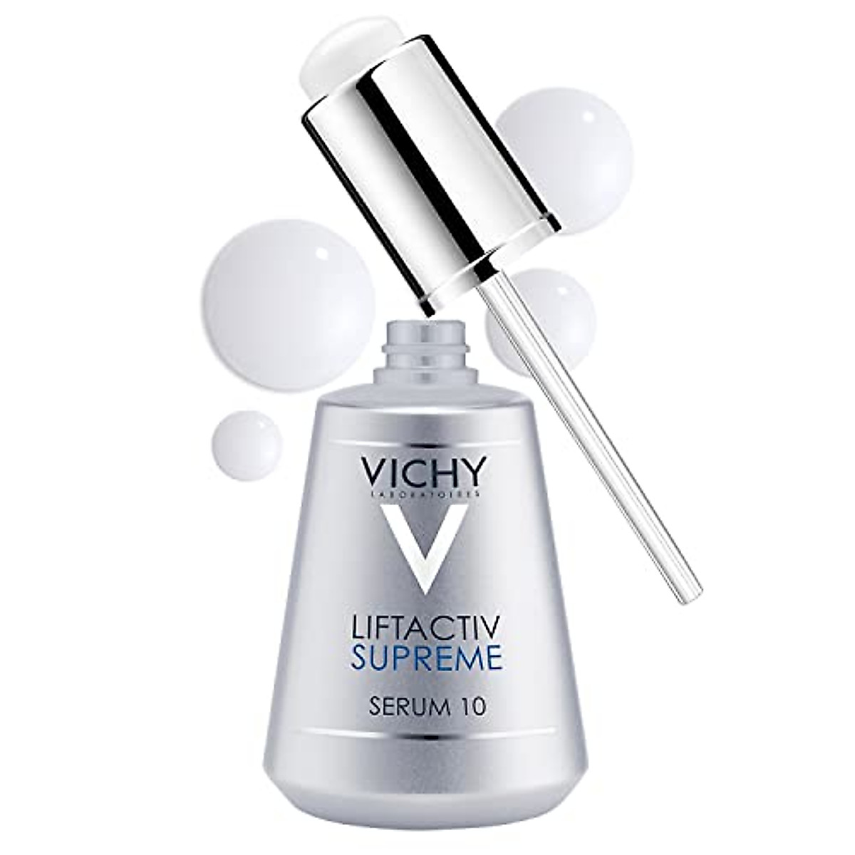 Vichy LiftActiv Supreme Serum 10, Hyaluronic Acid Serum for Face, Face Hydrating Serum & Anti Aging Serum, Reduce Fine Lines and Wrinkles, Moisturizing for Sensitive Skin