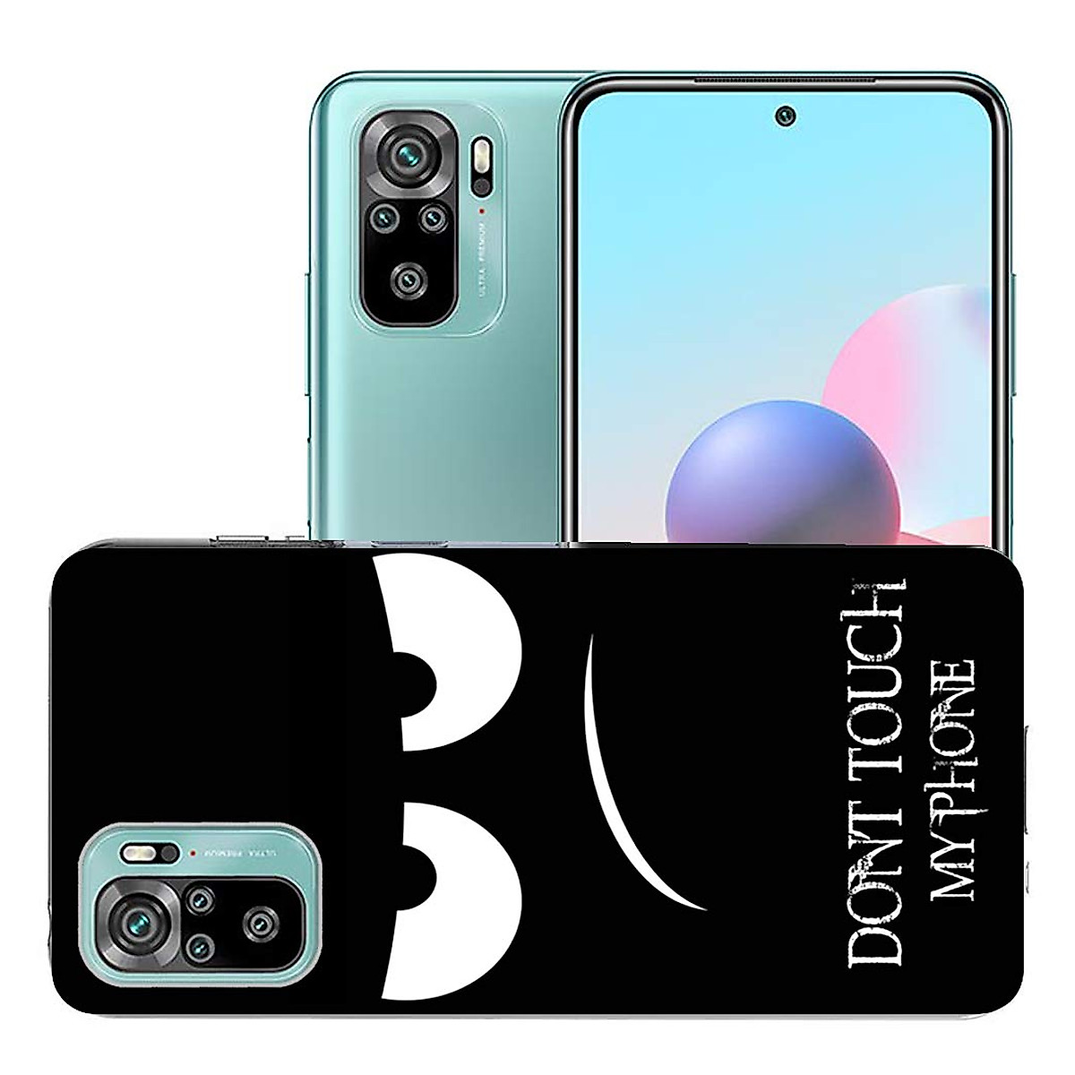 WenTian Xiaomi Redmi Note 10 / Note 10S Case, CaseExpert® Pattern Soft Slim Gel Silicone TPU Back Cover Case for Xiaomi Redmi Note 10 / Note 10S