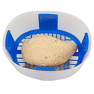 Onion Blossom Maker Set with The Original Better Breader Bowl - All-in-one Set includes Blooming Onion Slicer & Mess Free Batter Breading Station for at Home or On-the-Go - Perfect Coating Each Time