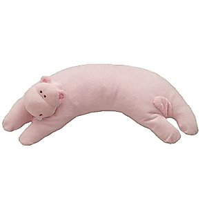 Angel Dear Pink Hippo Pillow