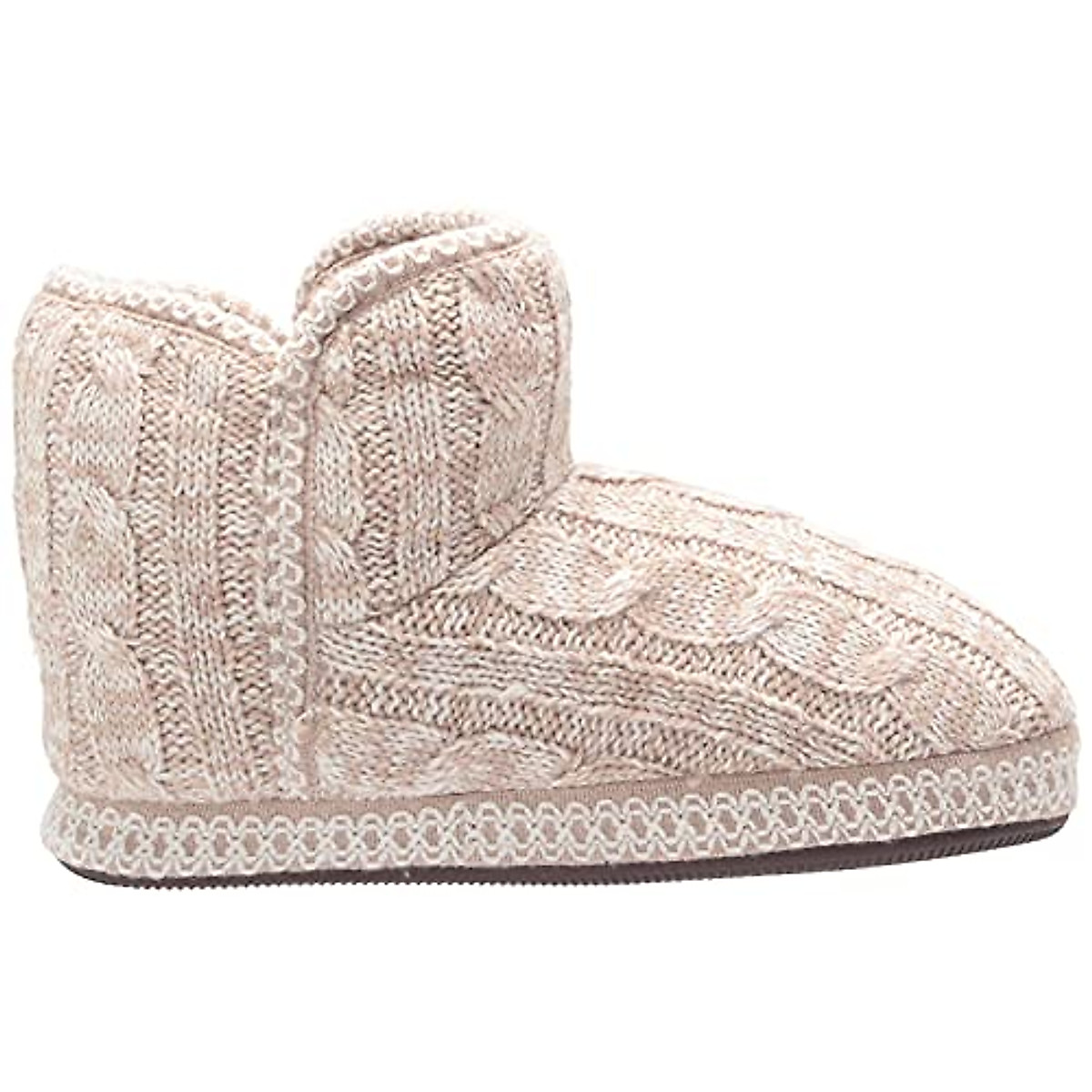 MUK LUKS Women's Leigh Slipper, Fairy Dust/Ivor, Medium