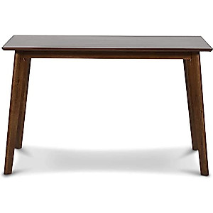New Classic FURNITURE Morocco Rectangle Dining Table, Walnut