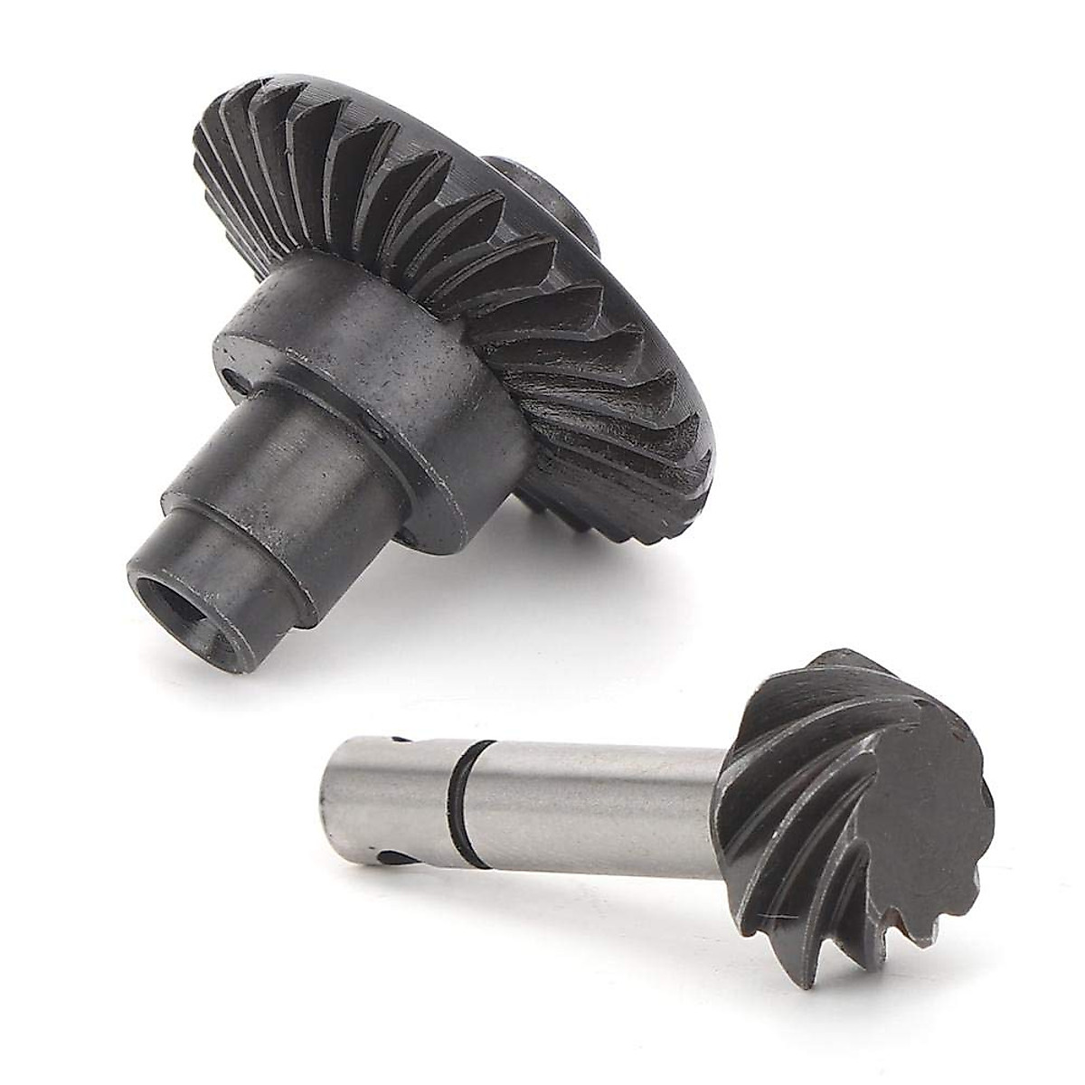 RC Car Gear, 8/30 Reverse Gear Ratio 40 Steel Bevel Gear for Front Axle Driver Available for Axial SCX10 II 90047 90046 RC Model Car