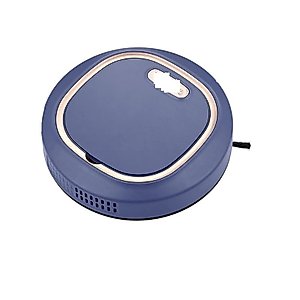 WAGNUS Robot mop Smart Robot Vacuum Cleaner Robotic Vacuum and Mop Combo Super for Pet Hair Hard Floor (Color : Blue)