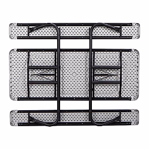 Lifetime 260265 6-Foot Classic Folding Picnic Table, Gray