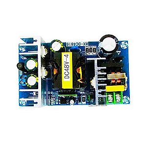AC to DC 48V Power Converter Module 4A 200W Switching Power Supply Board AC 100-240V Variable Input with Indicator Industrial Grade Switch Power Supply