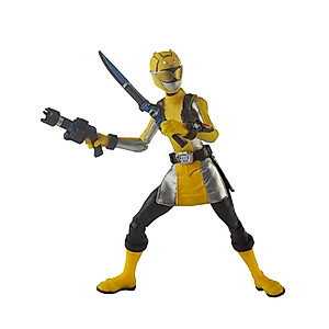 Power Rangers Beast Morphers Yellow Ranger 6" Action Figure Toy Inspired by The TV Show