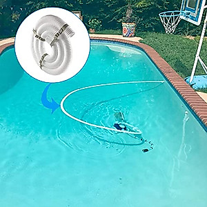 Ximoon Replacement for Po'laris Pool Cleaner Parts 9-100-3102 6-Ft Cuffless Feed Hose Fit Po'laris Pool Cleaner 360 1-1/2" Diameter