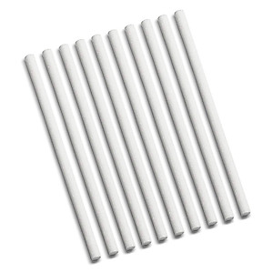 JISULIFE 10 Pieces Cotton Humidifier Sticks Filter, Replacement Wicks, Refill Sponges for Portable Personal USB Mini Humidifier, 8 x 162 mm