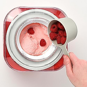 Disney Mickey Mouse 2 Quart Electric Ice Cream Maker, Red, DCM-800RD
