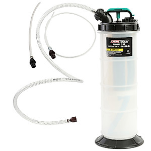 OEMTOOLS 24936 8 Quarts (2 Gallons) Manual Fluid Extractor, Oil Extractor Pump, Automotive Fluid Extractor for Various Oils and Fluids, Oil Pump Extractor