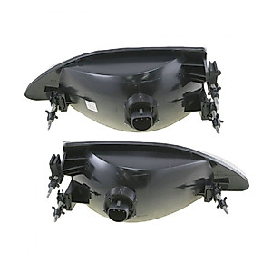 Headlights & Parking Corner Lights Left & Right Pair Set for 94-98 Ford Mustang