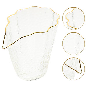 UPKOCH Glass Tea Pitcher Small Milk Tea Serving Mug Gong- - Tea Fairness Cup Clear Chinese Kungfu Teaset Cup China Gongfu Sharing Pitcher for Party