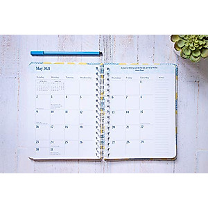 Posh: Deluxe Organizer 17-Month 2020-2021 Monthly/Weekly Planner Calendar: Blossoms and Bows