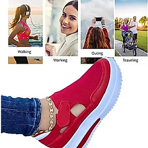 Spring Sneakers Women Casual Breathable Sport Shoes,Comfy Canvas Shoes Women Fashion Trainers Shoes Mesh Shoes