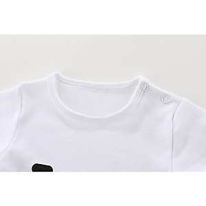 ZAV Unisex Infant Baby Clothes Twins I Love Papa I Love Mama Short Sleeve Bodysuit