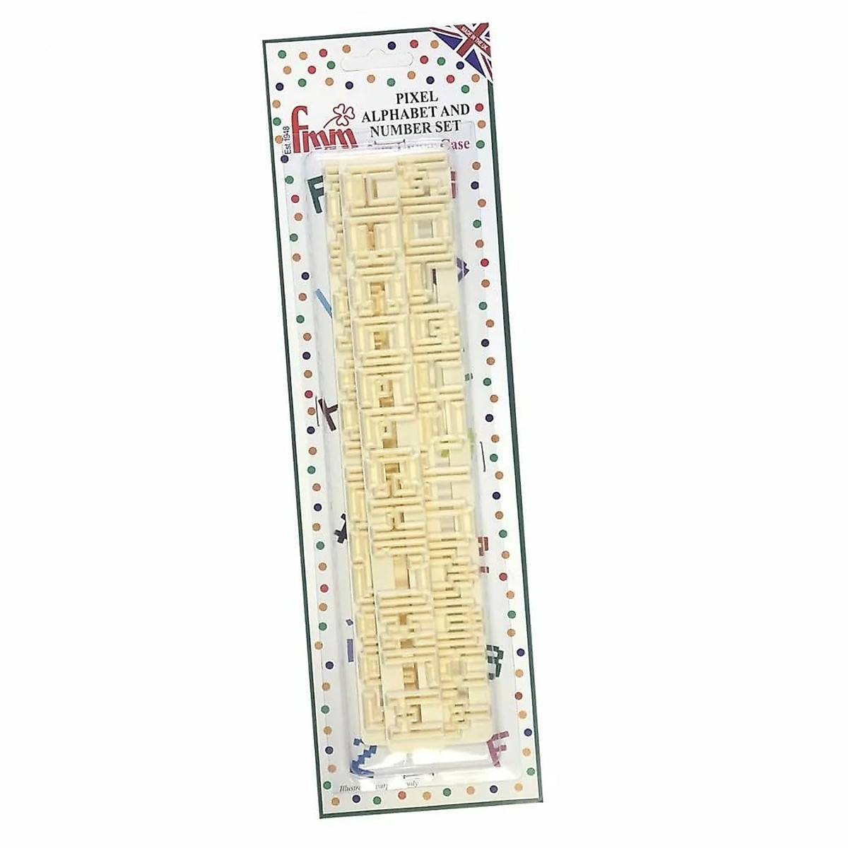 FMM Pixel Uppercase-Alphabet & Number Set
