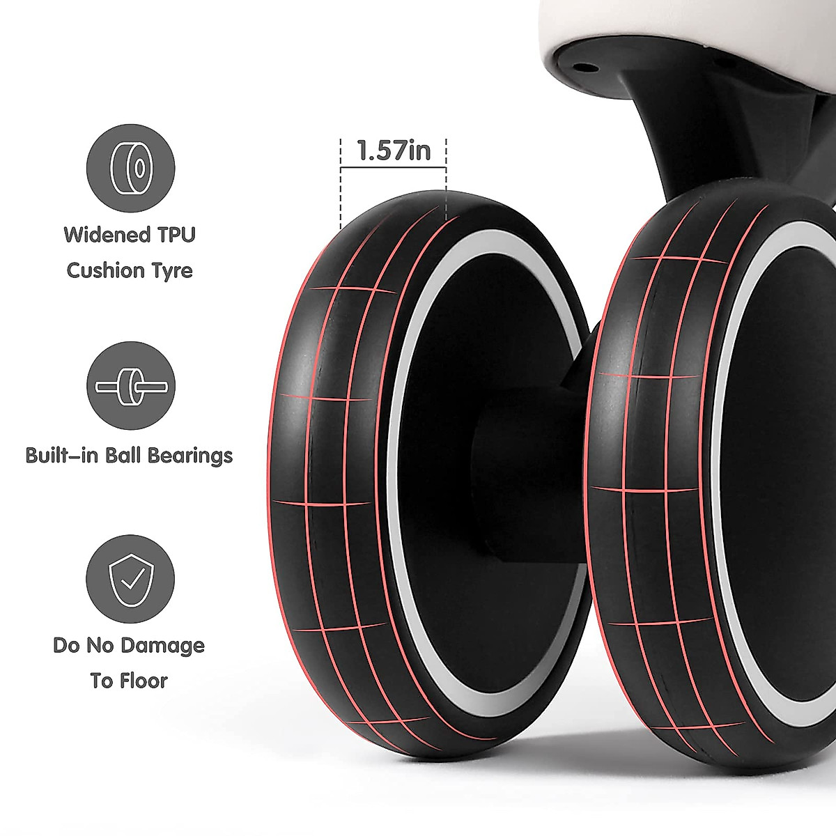 LOL-FUN Baby Balance Bike 1 Year Old Boy Birthday Gift, Baby Girls and Boys Toys for 1 Year Old, Baby First Bike One Year Old