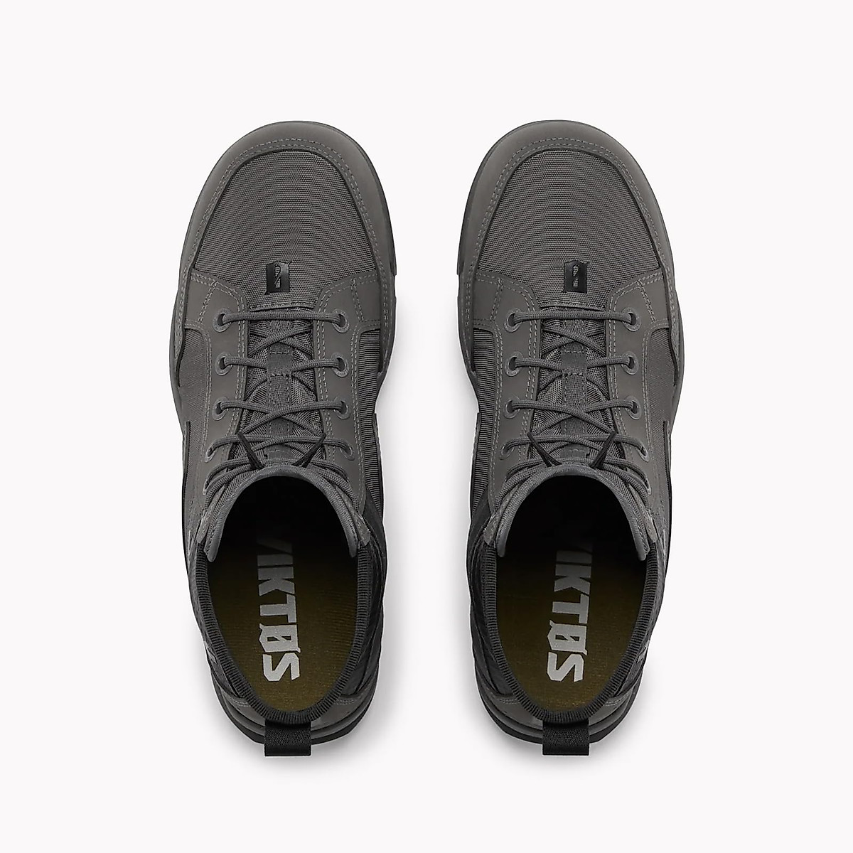 VIKTOS Johnny Combat Waterproof Tactical Boots | Breathable Mid-Height Outdoor Combat Boots with Rubber Heel & Toe Overlays, Grayman, Size: 10