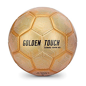 SKLZ Golden Touch Weighted Soccer Technique Training Ball, Size 5