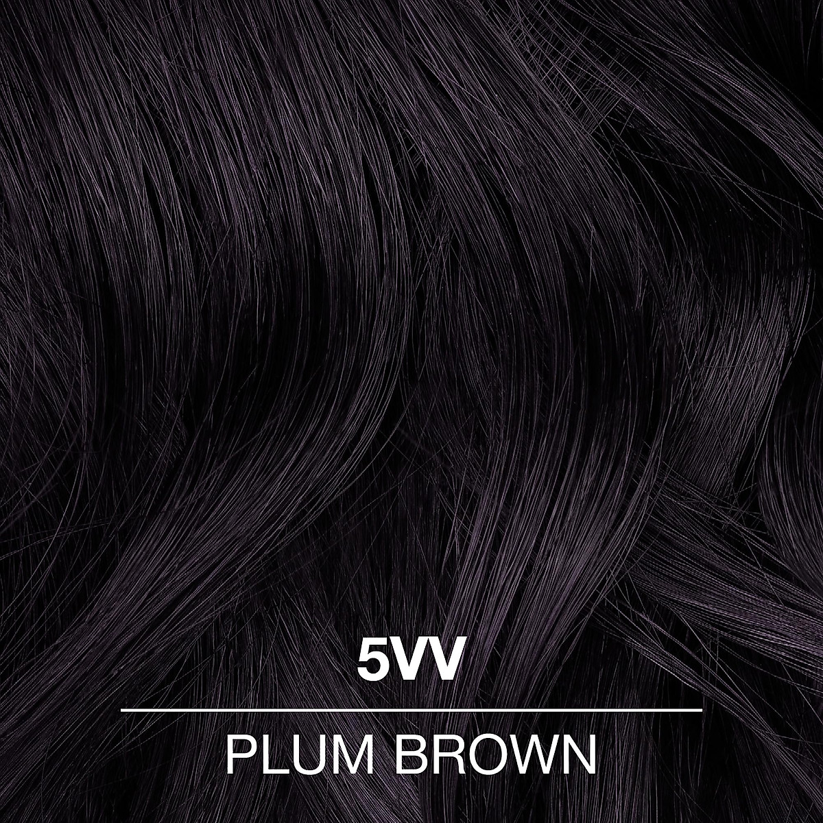 COLORCHARM Demi Permanent Hair Color 5VV Plum Brown Gloss, Refresh & Tone 2 Fl Oz