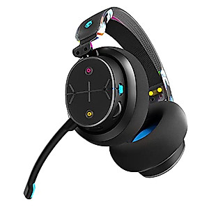 Skullcandy PLYR Wired/Wireless Over-Ear Gaming Headset for PC, Playstation, PS4, PS5, Xbox, Nintendo Switch - Black Digi-Hype