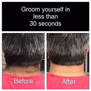 The Barber's Edge (The Barber's Edge): Cut Your own Neck Hair and Neck line with This Template.