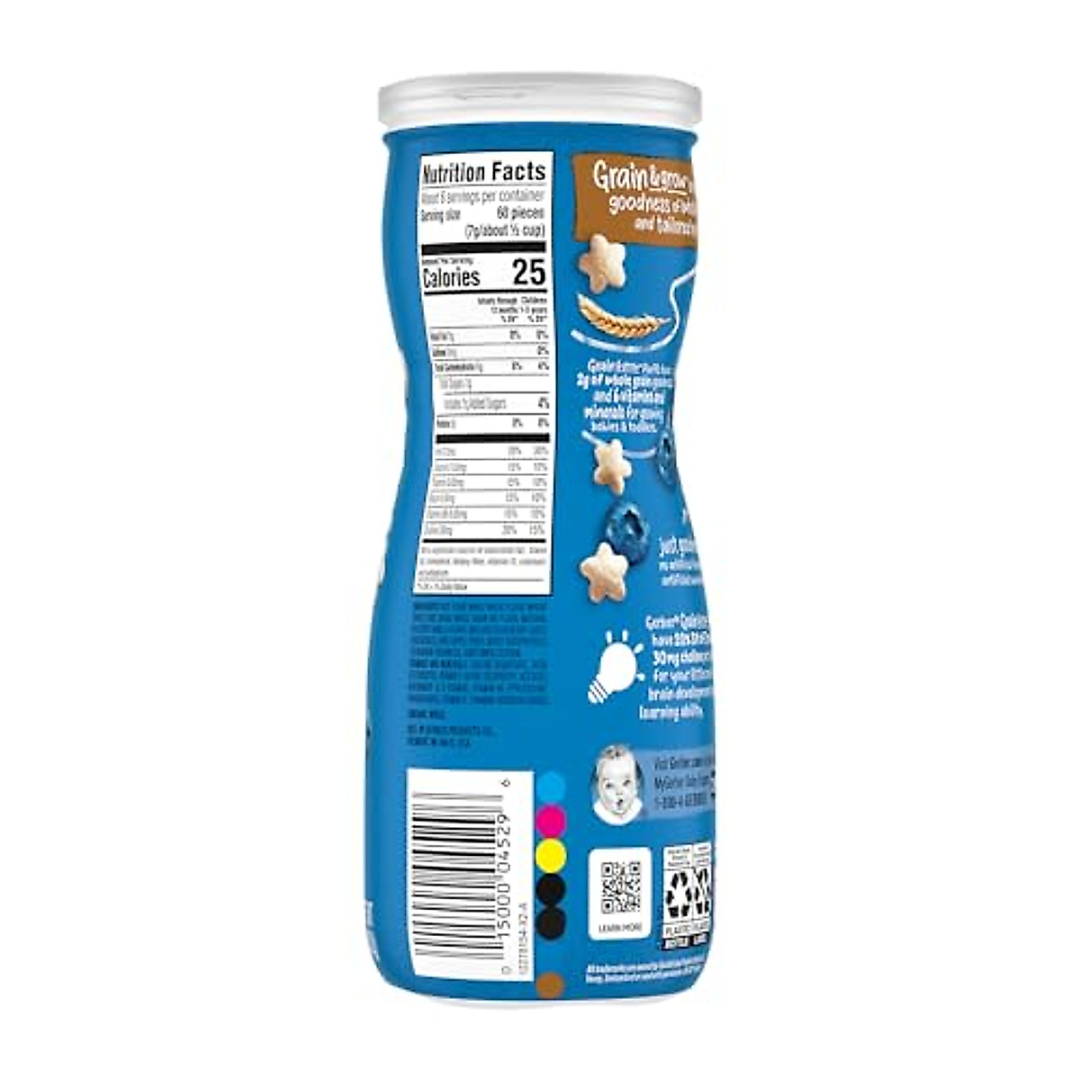 Gerber Blueberry Puffs Baby Food, 1.48 Oz
