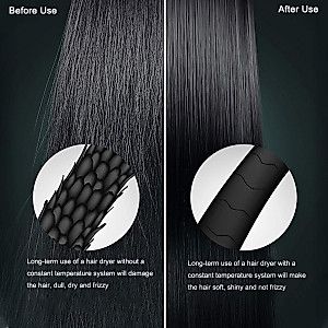 SZWH Hair Dryer Brush,Hot Air Hair Brush Comb,5 in 1 Hot Air Brush Hair Dryer and Volumizer Styler,Salon Negative Ionic Blow Dryer Straightener and Curler