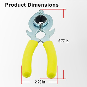 Bedalio Faucet Wrench - Aerator Removal & Replacement Tool for Kitchen & Bathroom Sinks
