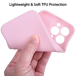 Wisdompro Case for iPhone 13 Pro Max, Bundle of 5 Pack Extra Thin Slim Soft TPU Gel Protective Case Cover for iPhone 13 Pro Max 6.7 inch (Yellow, Red, Green, Light Blue, Pink)