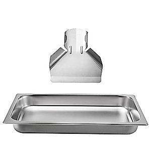 VEVOR 110V French Fry Food Warmer 22"x13", 1000W French Fry Heat Lamp,Stainless Steel Heat Lamp Warmer 86-185?, Food Warmer Diaplay for French Fry, Heat Lamp Commercial for Fry Chicken