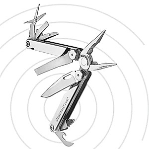 LEATHERMAN, Curl Multitool, Stainless Steel Everyday Tool, with Nylon Sheath