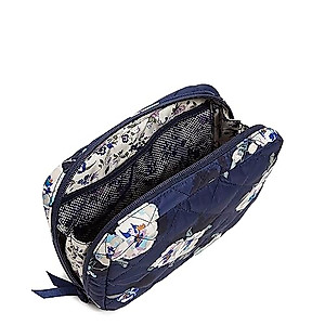 Vera Bradley Performance Twill Cord Organizer, Blooms and Branches Navy