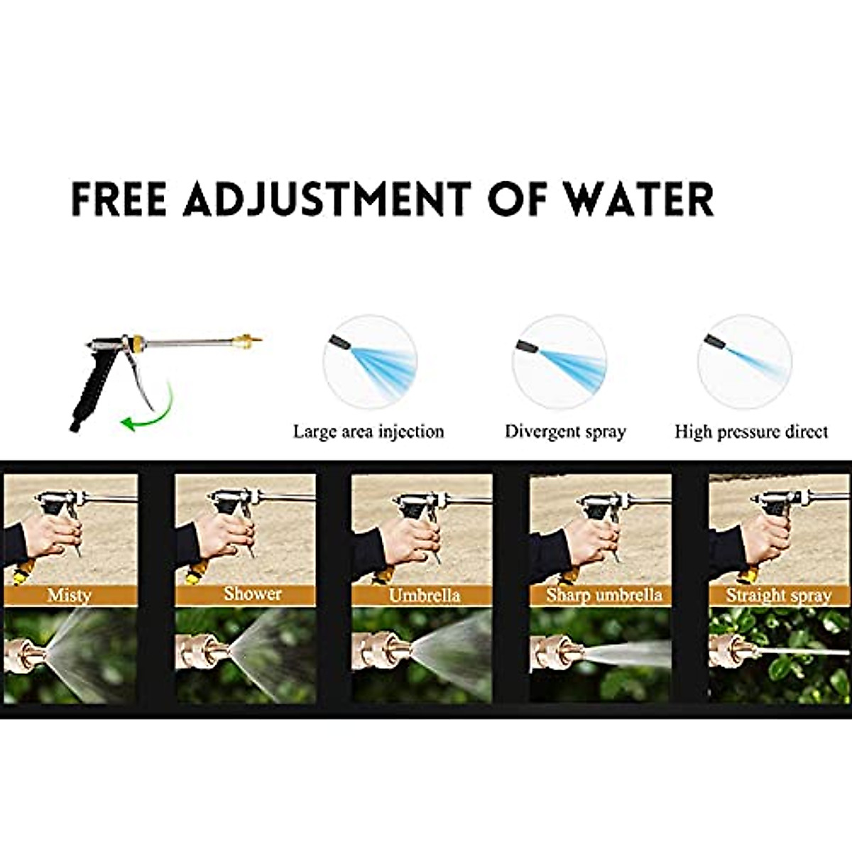 Portable Intelligent Electric Pressure Washer12V High Pressure Powerful Washing Kit for Home,Car,Garden,Projects,