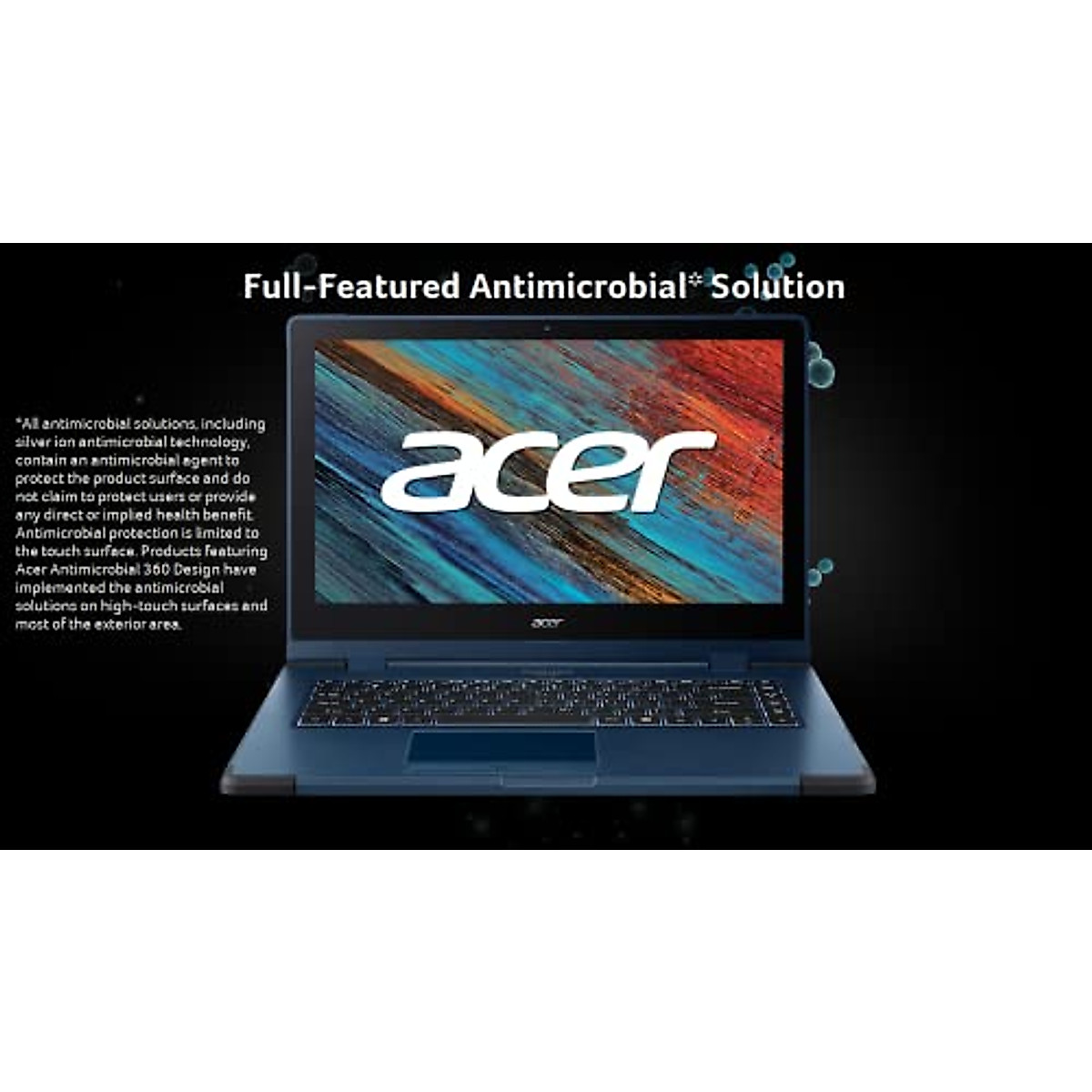 Acer Enduro Urban N3 EUN314A-51W-73PW Rugged Laptop | 14" Full HD IPS 450nit Gorilla Glass Display | Intel Core i7-1165G7 | 16GB DDR4 | 1TB NVMe SSD | Wi-Fi 6 | MIL-STD 810H | Backlit KB | Windows 11