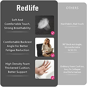 Redlife Foldable Lazy Sofa Chair, 3 in 1 Lounge Chair Indoor, Memory Foam Fold Out Chair Furry Floor Sofa Convertible Bean Bag Sofa Bed for Bedroom, Living Room(Black)