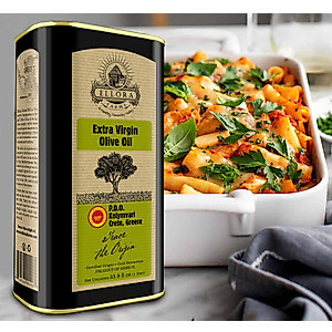 Ellora Farms Single Estate Traceable Extra Virgin Olive Oil 1 Liter PDO Tins | 2 Pack