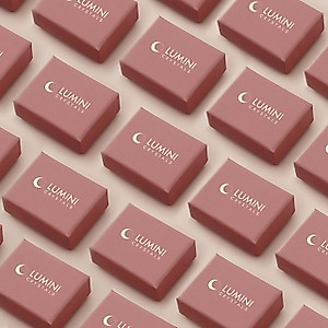 Lumini Crystals Women 925 Sterling Silver White Crystal Stud Earrings: Austrian Crystal Teardrop Shape