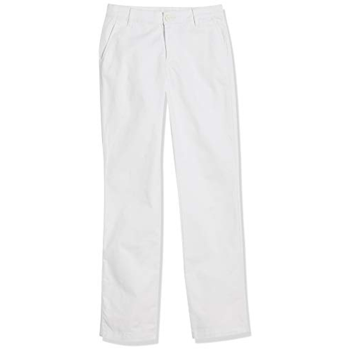 Amazon Essentials Women's Stretch Twill Chino Pant (Available in Classic and Curvy Fits), Bright White, 8