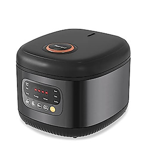 Topwit Rice Cooker 8 Cups Uncooked, 4.2Qt Non-Stick Rice Maker with Food Steamer, 8 in 1 Smart Control Rice Cooker with 24H Delay Start & Keep Warm Function, Slow Cooker for Soup, Stew, Grain, Oatmeal