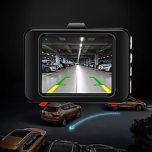Yanvan Dash Camera for Cars, FHD 720P 2.0 Inch Mini Screen Car Dash Camera,Wide Angle Dashboard Camera Recorder with Night Vision,Loop Recording,Parking Monitor,Motion Detection