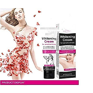 20 Pcs Crema Aclaradora Para Piel Manchas En Cara Axilas Cuello Entrepierna - (1.77FL.Oz x 20 Pcs)