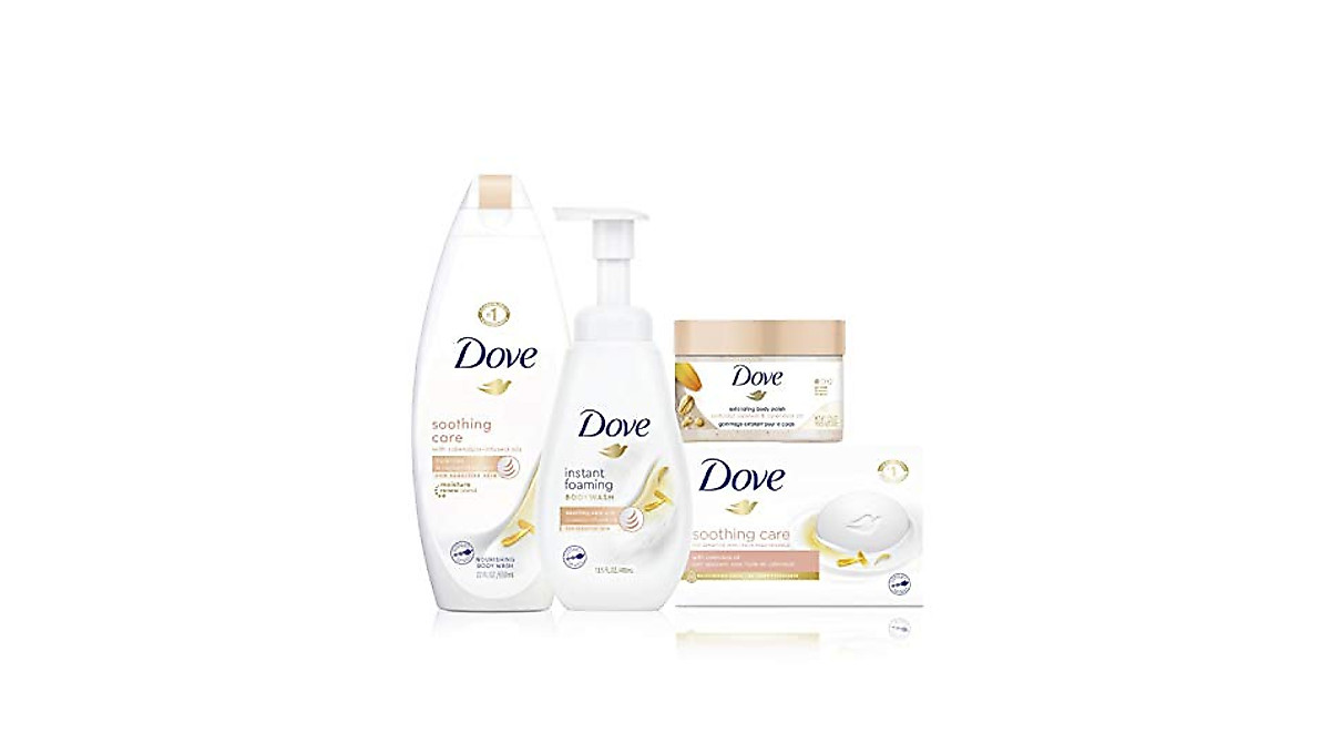 Dove Moisturizing Beauty Bar for Sensitive Skin - Hydrating & Gentle