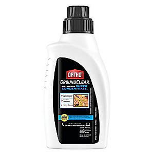 Ortho GroundClear Weed & Grass Killer Super Concentrate1 Fast-Acting Formula Kills the Toughest Weeds and Grasses, 32 fl. oz.