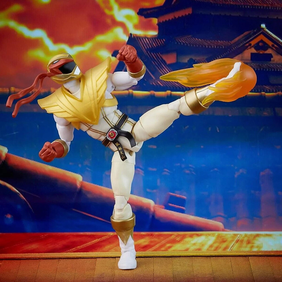 Power Rangers X Street Fighter Lightning Collection Morphed Ryu Crimson Hawk Ranger Collab Action Figure Inspired by Video Games
