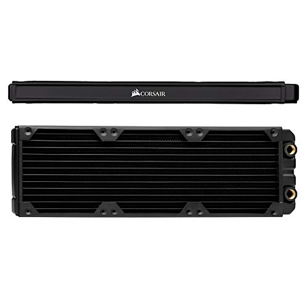 CORSAIR Hydro X Series XR5 360mm Water Cooling Radiator - Triple 120mm Fan Mounts - Premium Copper Construction - Easy Installation - Black