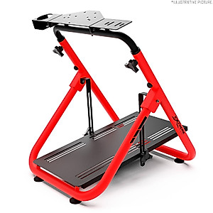 Extreme Sim Racing Wheel Stand Cockpit SXT V2 Racing Simulator - Racing Wheel Stand RED Edition For Logitech G25, G27, G29, G920, G923, Thrustmaster And Fanatec - WHEEL LOCKS INCLUDED