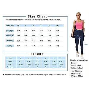 Women's V Cross Waist Yoga Leggings High Waisted Tummy Control Workout Running Pants Black