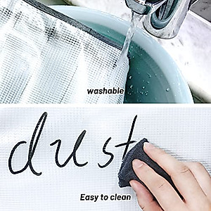 PENGFULL Clothes Organizer for Folded Clothes ,Drawer Organizers for Clothing Jeans,Closer Organizer for Sweater,Tshirts,Pants,17.32×11.02×8.67in Big 9 Grid,Oxford cloth edge reinforcement,Stackable